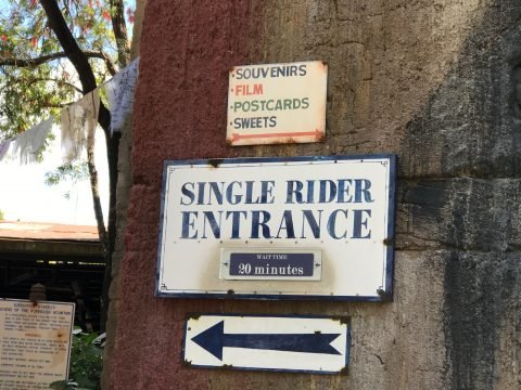 Single Rider Lines - Disney Over 50