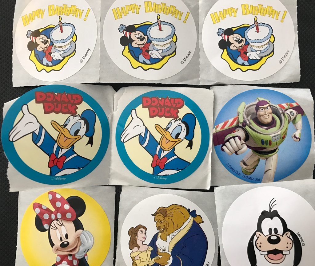 Free Stickers! - Disney Over 50