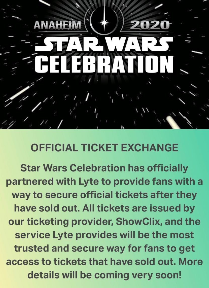 Ten Second Tip: Star Wars Celebration Tickets, Part 3 - Disney Over 50